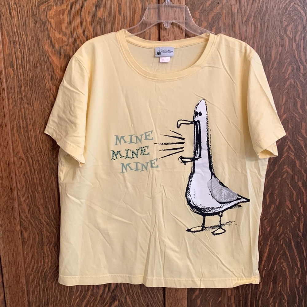 Rare Finding Nemo “Mine Mine Mine” Seagull Shirt Xl - Gem